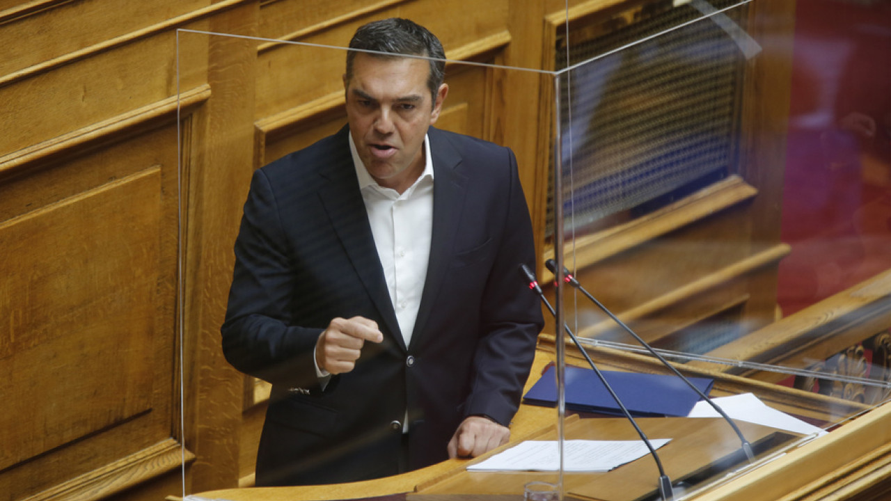 Τσίπρας - Βουλή: Πολιτική στρουθοκάμηλος ο Μητσοτάκης - To Αεροδρόμιο